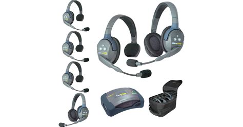 Eartec Hub642eu Ultralite 6 Person Hub Intercom System Hub642eu