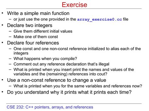 C Pointers And References PPT