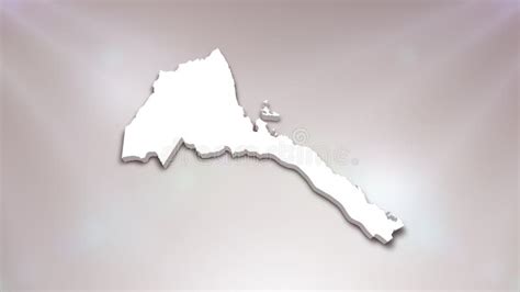 Eritrea 3d Map Background Stock Illustration Illustration Of Patriot 291507063