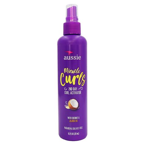 Aussie Miracle Curls 2nd Day Curl Activator 8 5 Oz
