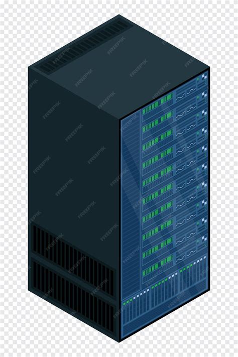 Premium Vector Isometric Server Network Server Room Server In Cabinets Storage Database
