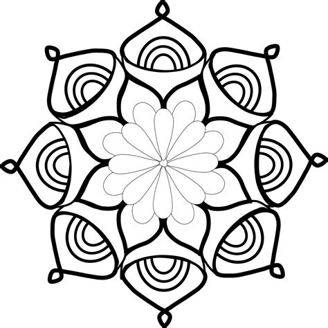 Mandala Art Clipart Clipground