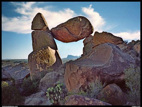 Balanced Rock Big Bend National Park Texas Nationalparks