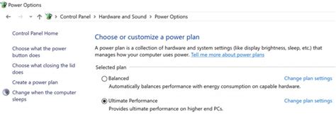 Windows Pro Gets Ultimate Performance Power Mode Software News HEXUS Net