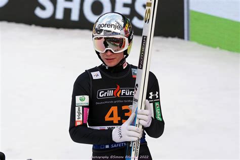 Anze Lanisek Wird Zweiter Skijumping Slovenia