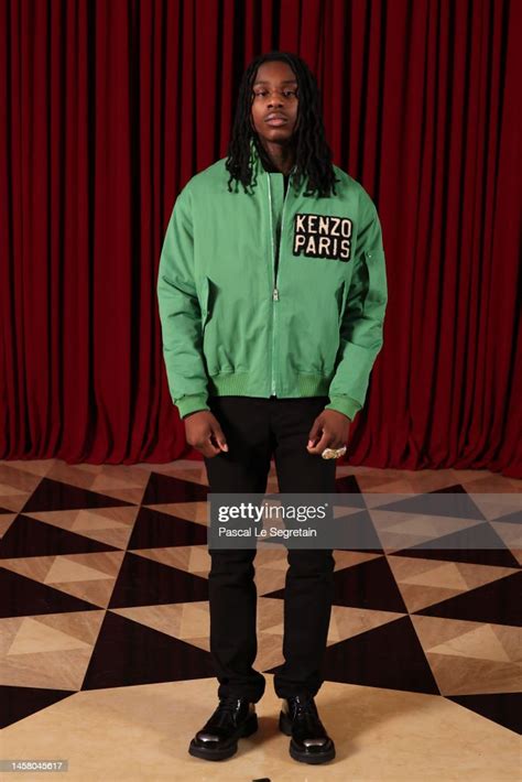 Polo G Attends The Kenzo Menswear Fall Winter 2023 2024 Show As Part