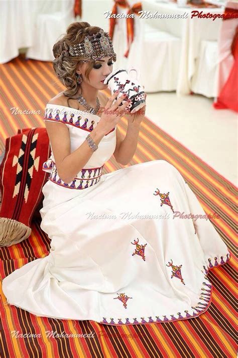 Algerian Fashion Berber Dress Traditional Outfits Traditional