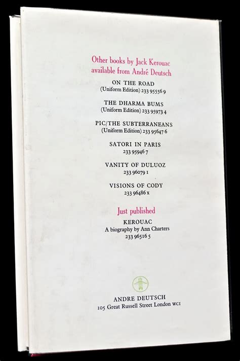 Maggie Cassidy Jack Kerouac First British Hardcover Edition