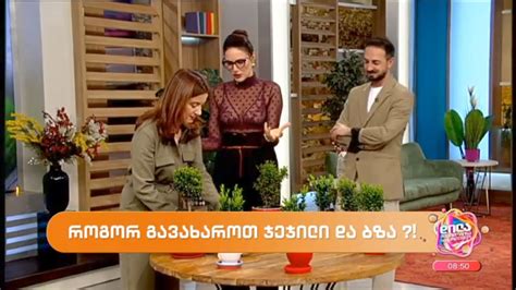 როგორ გავახაროთ ჯეჯილი და გზა ანა არველაძე დილა მშვიდობისა საქართველ