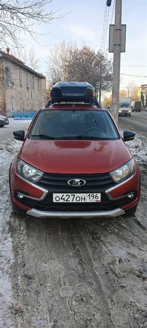 Автобокс Lux Tavr 175 — Lada Гранта Cross, 1,6 л, 2021 года ...