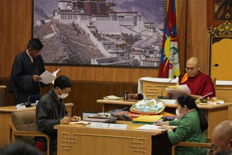Eighth Day Of The Third Session Of The 17th Tibetan Parliament In Exile