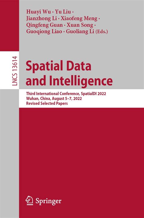 spatial data and intelligence guide proceedings
