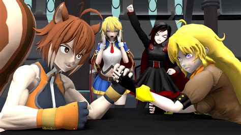 Sfm Makoto Vs Yang Remake By Brunozillinhero On Deviantart