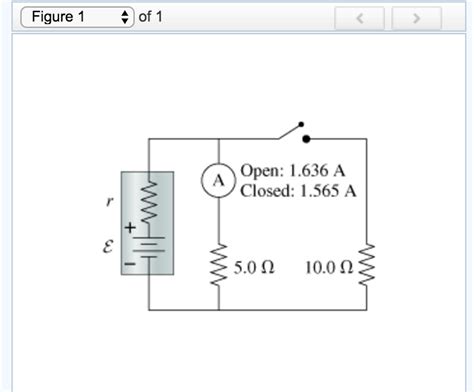 Solved Part A What Is The Emf Of The Battery In The Chegg Com