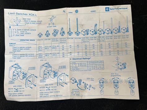 TELEMECANIQUE XCK L LIMIT SWITCH NOS EBay