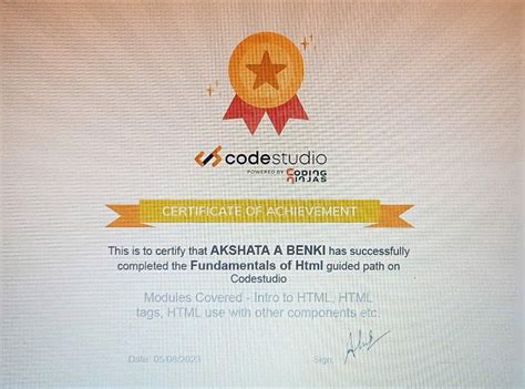 Akshata A Benki On Linkedin Coding Ninjas Ankush Singla Completed