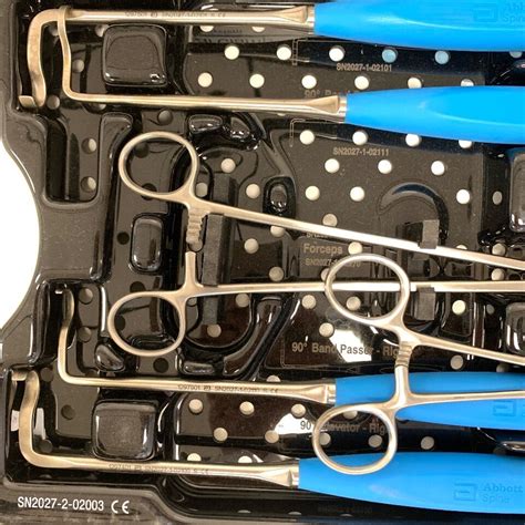 Used Zimmer Abbott Spine Universal Clamp Instrumentation System Spinal Endoscopy For Sale