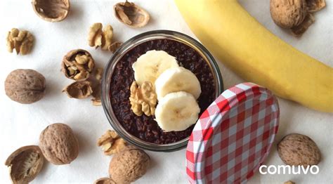 Overnight Oats Schoko Banane Comuvo Blog