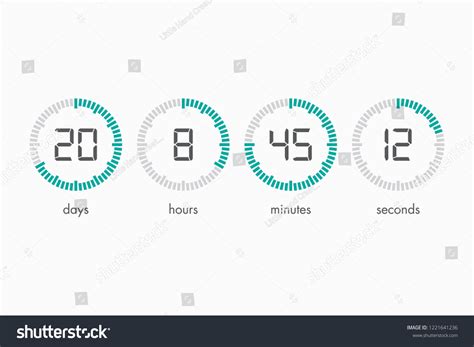 155 085 Circle Clock Countdown Images Stock Photos Vectors Shutterstock