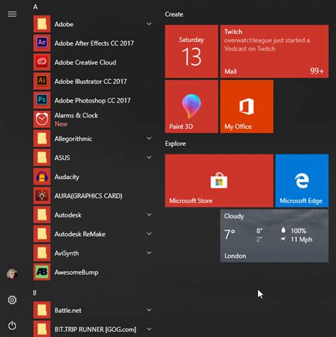 Start Menu Tiles Reset After Windows Update R Techsupport