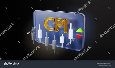 Consumer Price Index Cpi Sign Candle Stock Illustration 2441618857