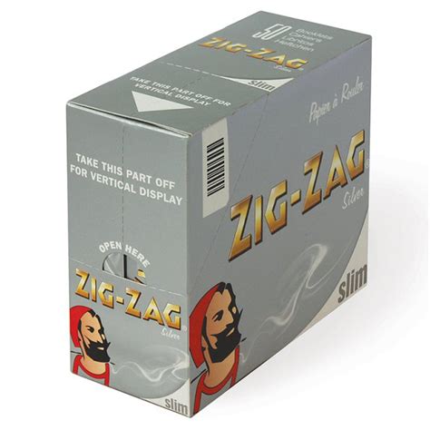 Zig Zag Silver King Size Slim Rolling Papers Joeblogsonline
