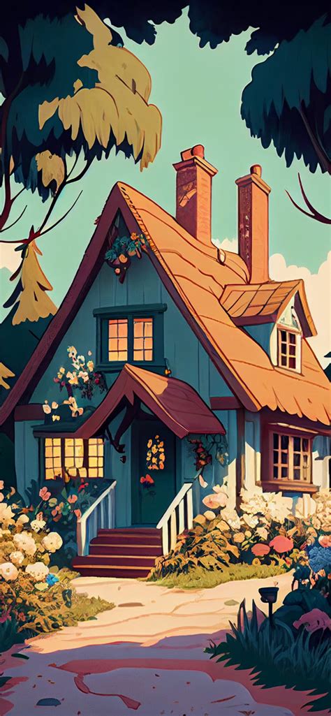 Cottagecore Aesthetic House Wallpapers Cottagecore Wallpapers