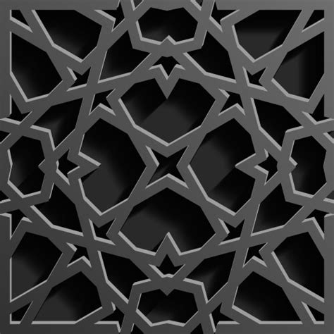 Complexity Structure Conceptual Seamless Pattern Vector Image