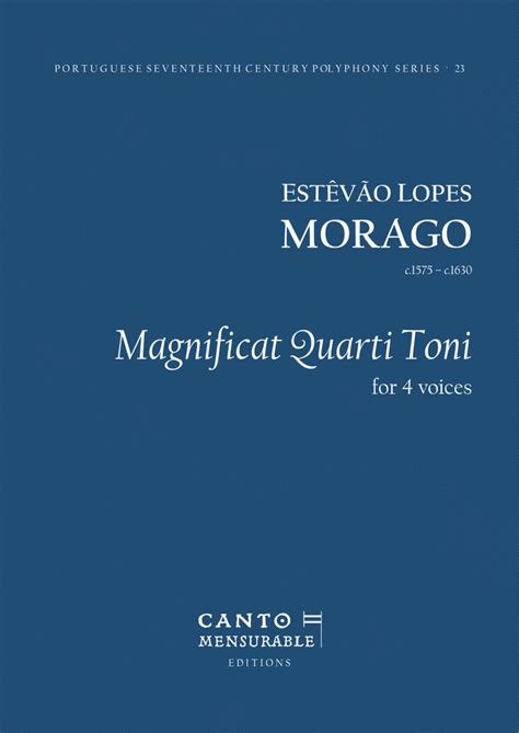 Magnificat Quarti Toni 4 Part Digital Sheet Music Sheet Music Plus
