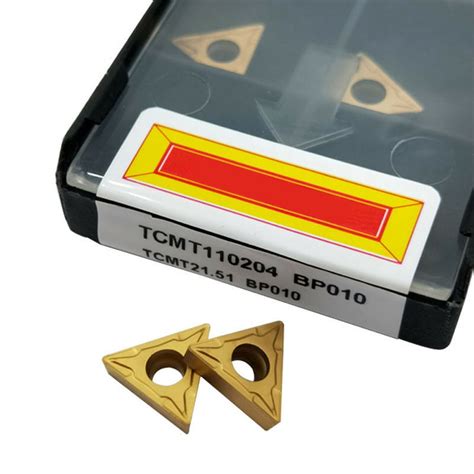 20pcs Tcmt110204 Tcmt2151 Cnc Lathe Insert Cutting Carbide Turning Tool Insert Yiwei