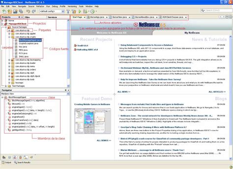 Que Es Netbeans Página Web De Rafael Puerta Aplicaciones Java