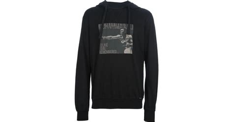 Dolce And Gabbana Muhammad Ali Hoodie In Black For Men Lyst