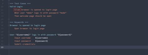 Highlighting Gherkin Keywords On Intellij Ls · Issue 353 · Robocorprobotframework Lsp · Github