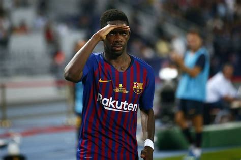 Barcelona winger Ousmane Dembélé is on his way back