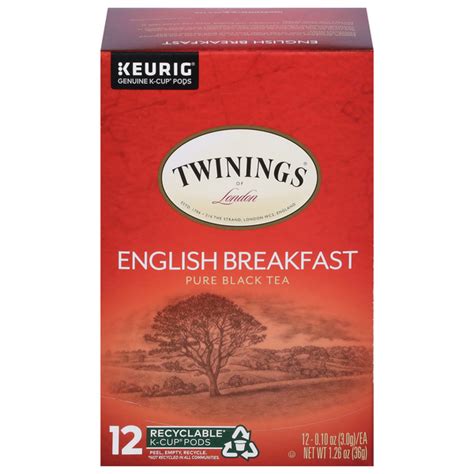 Save On Twinings Of London English Breakfast Tea Black Tea K Cups Order