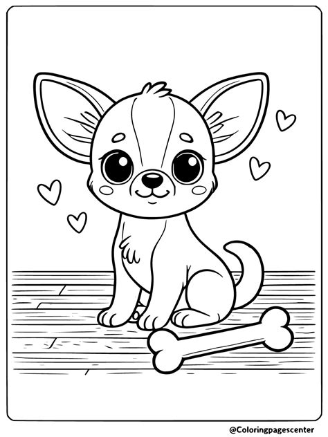 8 Chihuahua Coloring Page Free Printable Pdf