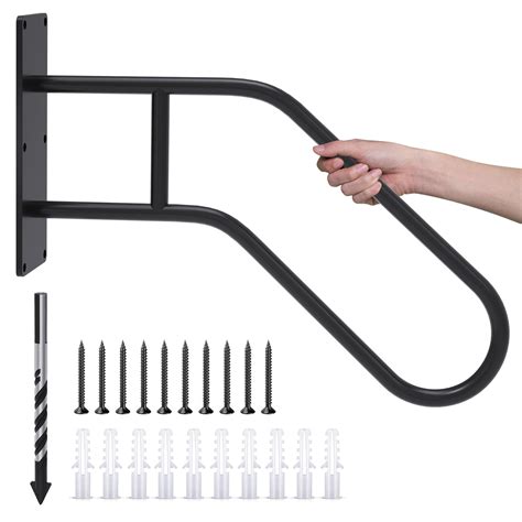 Kalkiam Handrail Outdoor Steps Handrails Safety Grab Bar For Steps Non