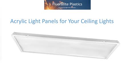 Clear Plastic Light Panels
