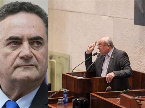 وزير خارجية اسرائيل للنائب احمد الطيبي هل تحولت لدعم فظائع حماس؟ الباب