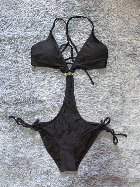 Black Sexy One Piece On Carousell