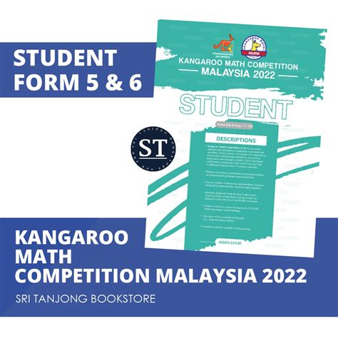 St Kangaroo International Mathematics Past Competition 2014 2022 Math Olympiad Sap 2023