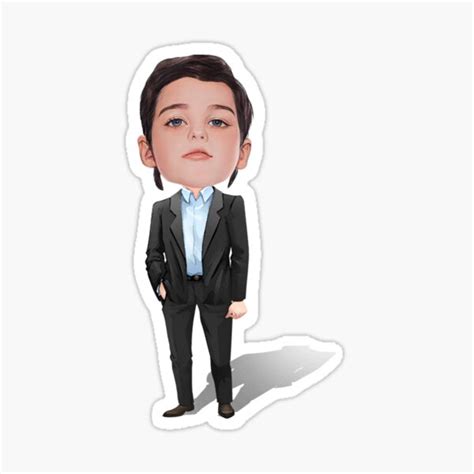 Young Sheldon Funny Avatar Sticker For Sale By Medmacs Designs
