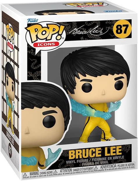 Funko Pop Icons Bruce Lee Funko Amazon Ca Toys And Games