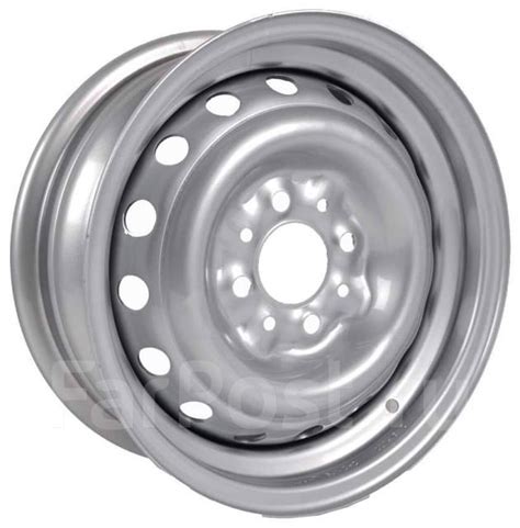 Диск колеса штамп R13x5J, PCD 4x98, ET29, DIA58.6 Серебро ВАЗ-2101-2107 ...