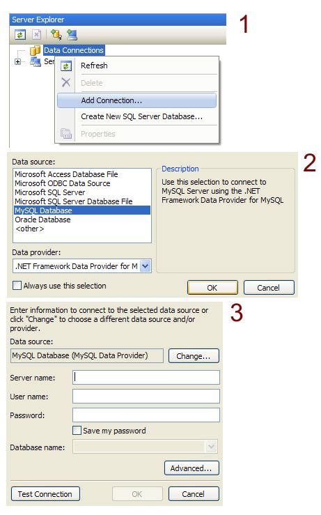 Mysql Net Connector Mysql I Visual Studio Ve Linq Ile Kullanma