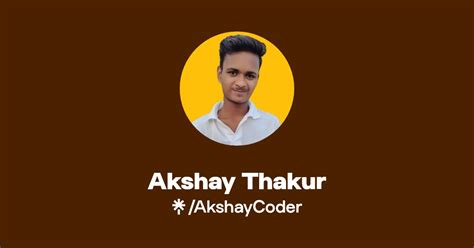 Akshay Thakur Linktree