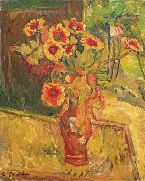 Flower Piece By Chaim Soutine Buy Fine Art Print