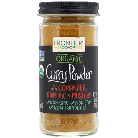 Frontier Natural Products, Органический Порошок Карри, с Кориандром ...
