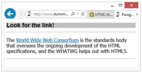 How To Create Hyperlinks With HTML5 Dummies