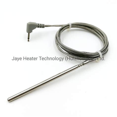 High Temperature Pt100 Ntc Temperature Sensor Probe For Bbq Temperatuer Sensor And Ntc